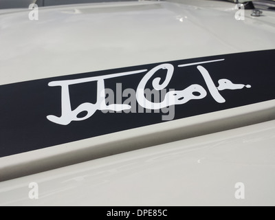 Mini classic model - 1960s John Cooper with decals / stickers on bonnet ...