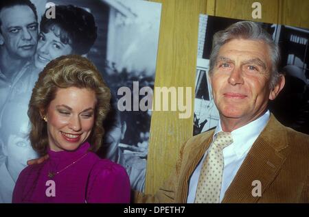 Apr. 19, 2006 - ANDY GRIFFITH WITH HIS WIFE BARBARA EDWARDS 1963. JACK ...