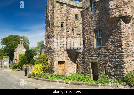 Fordyce Castle in Fordyce village in Aberdeenshire, Scotland Stock ...
