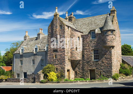 Fordyce Castle in the village of Fordyce, Aberdeenshire, Scotland, UK ...