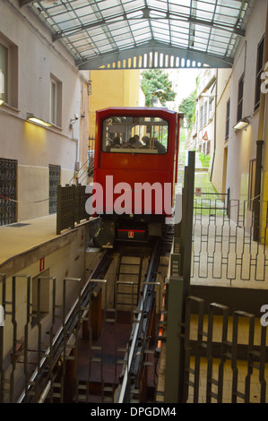 Sant'Anna funicular lift between Piazza del Portello and Lercari ...