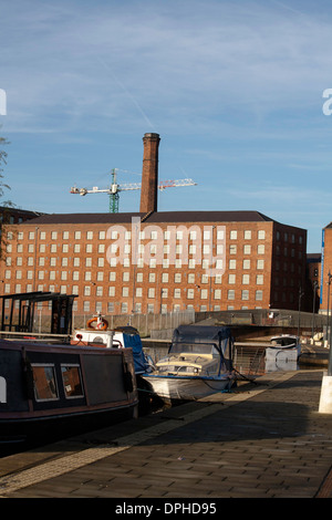 Royal Mills now apartments from new canal basin between Ashton and ...