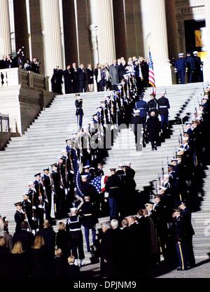 Dec. 30, 2006 - Former President Gerald R. Ford's remains are brought ...