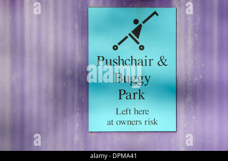 'Buggy Park' Sign Stock Photo - Alamy