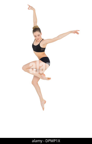 Ballet dancer jumping Stock Photo - Alamy