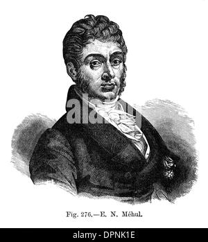 Etienne Nicolas Mehul (1763-1817) French composer. Music Musician Stock ...