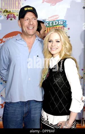 1 April 2006 - Westwood, California - Bruce Willis. Nickelodeon's 19th ...