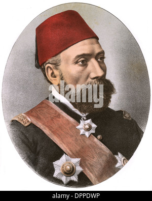 Osman Nuri Pasha (1837?-1900) General of th Ottoman Empire. Fought ...
