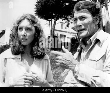 JACK PALANCE WITH HIS DAUGHTER BROOKE PALANCE Credit: Ralph Dominguez ...