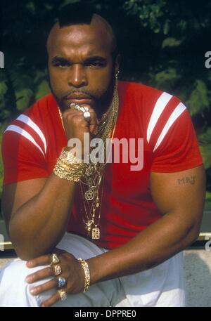 June 21, 2006 - MR T 1980'S. BILL HOLZ-MICHELSON-(Credit Image: © Globe ...