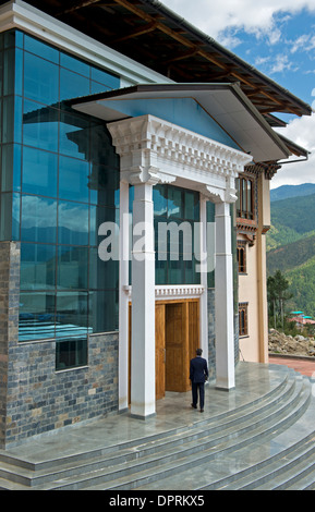 Headquarters of the Royal University of Bhutan, Thimphu, Bhutan Stock ...