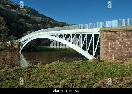 Bigsweir Bridge and River Wye near Llandogo, Monmouthshire, Wales, UK ...