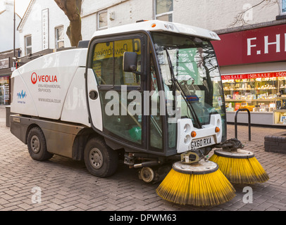 Street cleaner vehicle Stock Photo - Alamy
