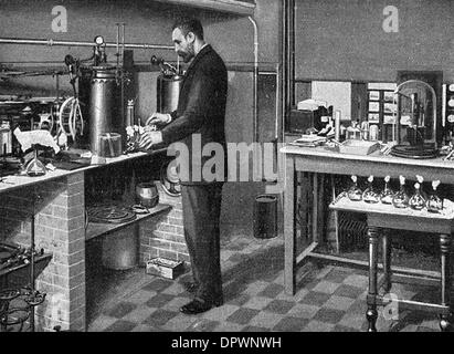 (Pierre Paul) Emile Roux (1853-1933) at the Instut Pasteur, Paris ...