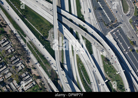 5 Freeway and 14 Freeway interchange Los Angeles California United ...