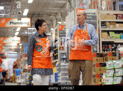 Frank Blake, Chairman and CEO of The Home Depot arrives at the White ...