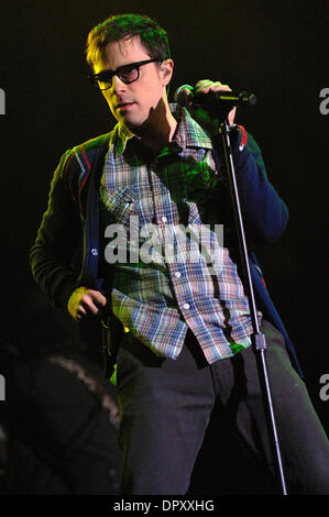 Rivers Cuomo of Weezer performs live during day one of Voodoo ...
