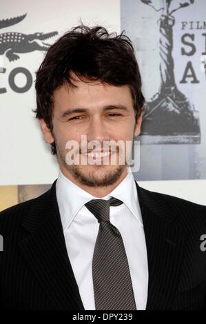 James Franco during the Film Independent's 2009 Spirit Awards, held on ...