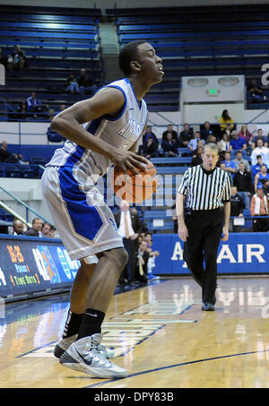 Colorado Springs, Colorado, USA. 15th Jan, 2014. San Jose State guard ...