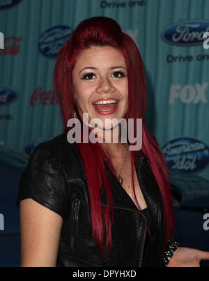 Allison Iraheta- American Idol Top 12 Party at the AREA club in Los ...