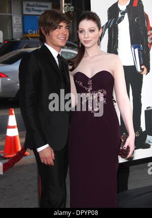 Zac Efron and Michelle Trachtenberg - 17 Again Los Angeles Premiere at ...