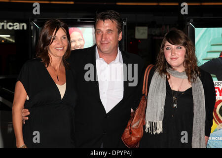Daniel Baldwin, his wife, Joanne, and daughter, arrives at the premiere ...