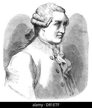 JACQUES DE VAUCANSON French inventor, notably of automata ; here, he ...