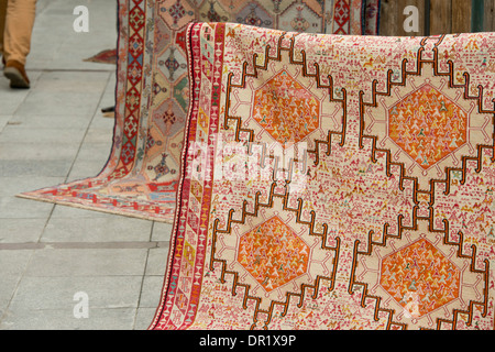 Turkish carpets on display at Carpet Weavers Association, Saklikent ...