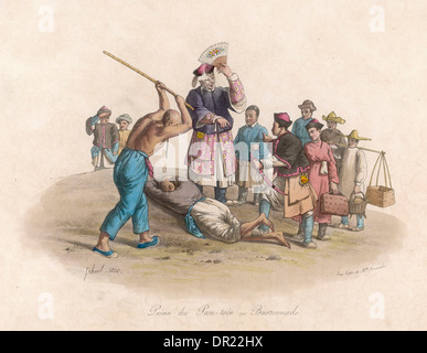 Punishment by Bastinado Stock Photo: 184237828 - Alamy