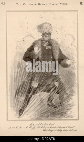 Assassination of Tsar Alexander II (1818 – 1881), Emperor of Russia, 13 ...