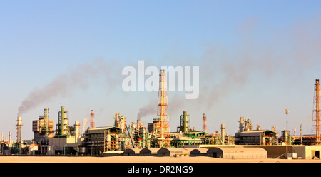 Petrochemical Plant in the Mesaieed Industrial City, Qatar Stock Photo ...