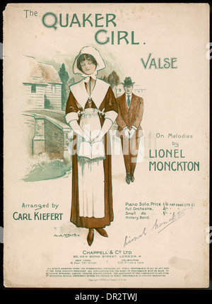 A Quaker Girl Stock Photo - Alamy