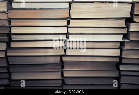Rows and columns of numerous books Stock Photo - Alamy