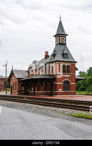 Point Of Rocks Railroad Station, Point of Rocks, Maryland Stock Photo ...
