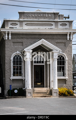 Former Town Hall now Poolesville Museum, Poolesville Maryland Stock ...