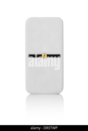 Color Dominoes on a white background Stock Photo - Alamy