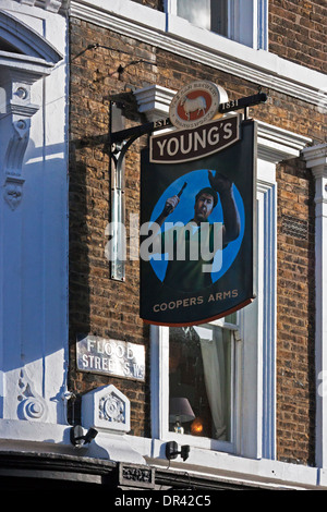 Coopers Arms pub Flood Street Chelsea London England UK Europe Stock ...