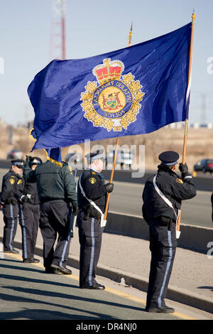 Mar 23, 2009 - Whitby, Ontario, Canada - The OPP perform an honor guard ...