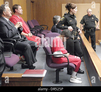 Dec 08, 2008 - Stockton, California, USA - A shoeless CAREN RAMIREZ ...