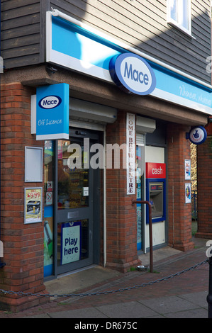 Mace shop, UK Stock Photo - Alamy
