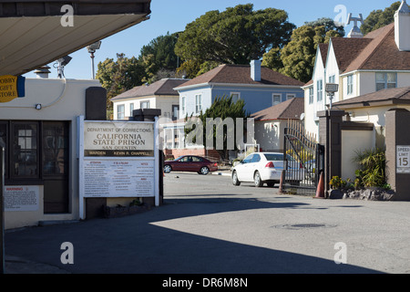 San Quentin State Prison, main gate Stock Photo - Alamy