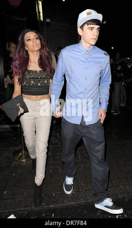 Jade Thirlwall from girl group Little Mix and her boyfriend Sam Craske ...