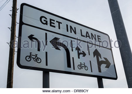 Left Turn Lanes Stock Photo: 70080893 - Alamy