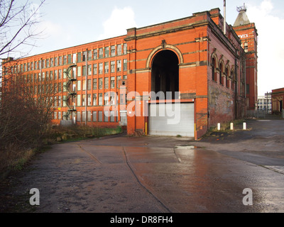 Warwick Mill in Middleton, Manchester. A grade 2 listed building, built ...