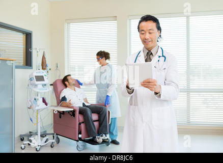 A chemotherapy ward in a specialist cancer hospital at the Muni Seva ...