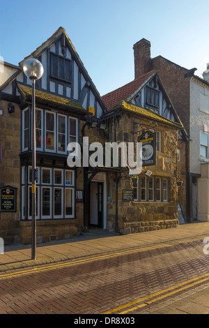 The Fleece Inn, the oldest public house in the market town of ...