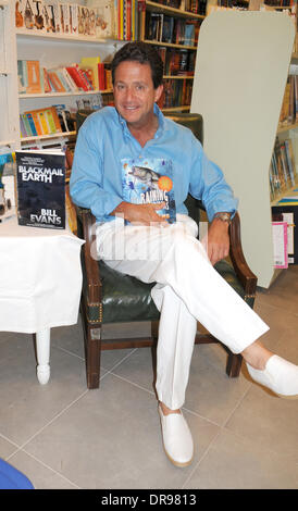 WABC-TV Meteorologist Bill Evans attends a book signing for "It's ...