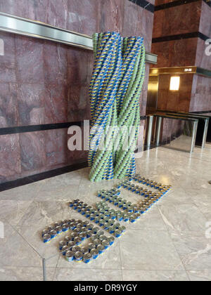 Canstruction! Spectacular canned sculptures are on display throughout ...