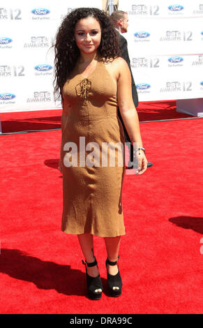 Alia Rose 2012 BET Awards at The Shrine Auditorium - Arrivals Los ...