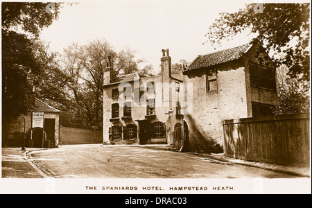 The Spaniards Inn, Hampstead Heath, London NW3, where novelist Charles ...